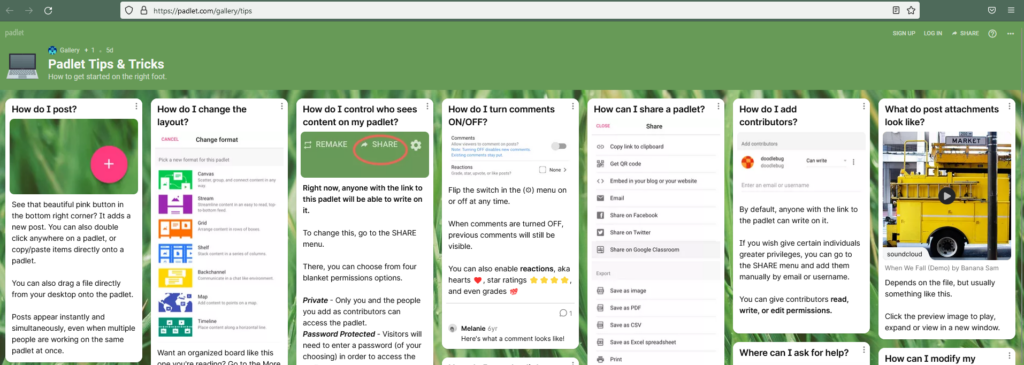 Introducing Padlet: A multimedia pinboard – Douglas Educational Support ...